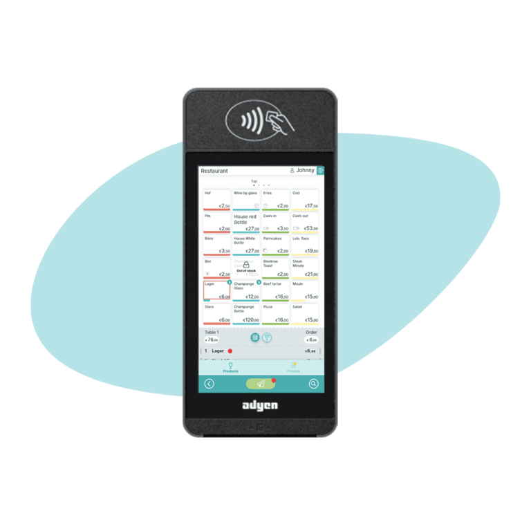 Handheld POS restaurant